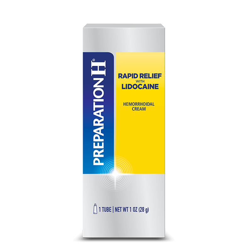 Preparation H Rapid Relief with Lidocaine Cream | Preparation H