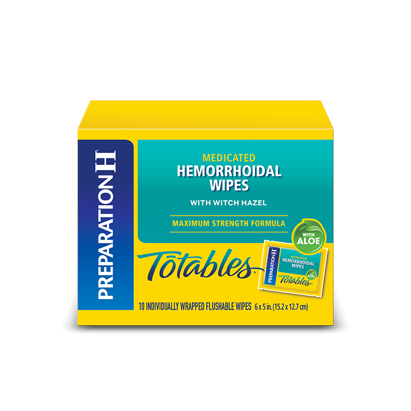 Totables: Relief on the Go | Preparation H